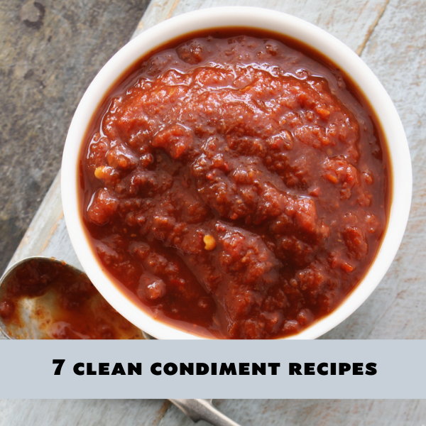7 Clean Condiments Recipe Book - Honest Body