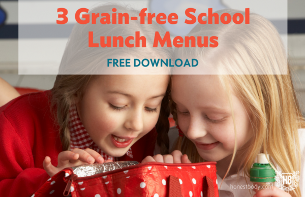 3 Grain Free School Lunch Menus - Honest Body