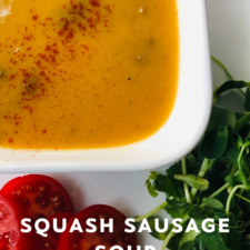 Creamy GAPS Squash Sausage Soup - Honest Body