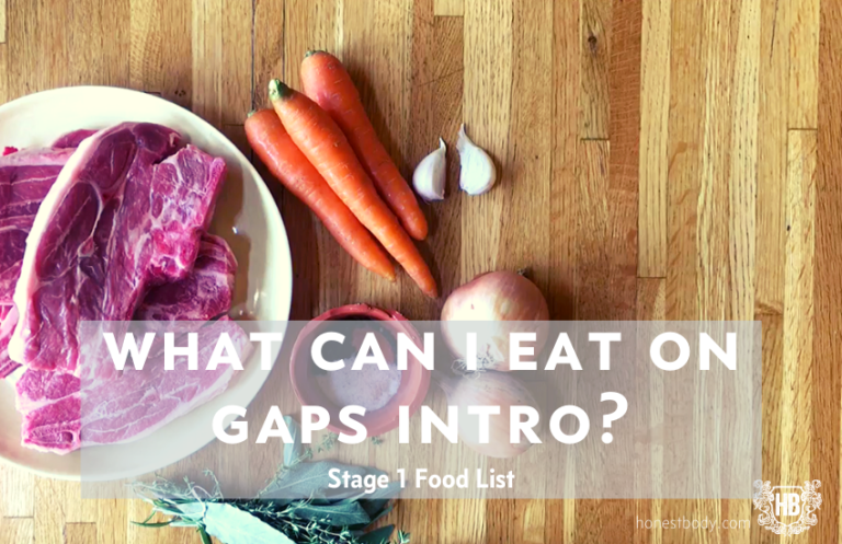 What Can I Eat On GAPS Intro Diet - Stage 1 - Honest Body